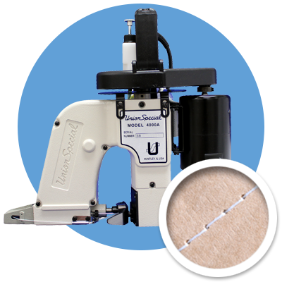 Union Special 4000B Portable Bag Closing Machine